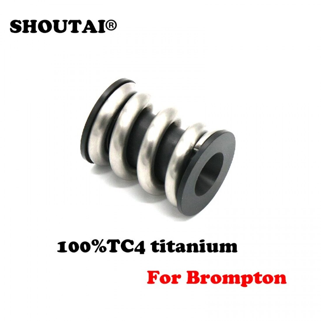 Titanium Alloy Spring Rear Shock Absorber for Brompton BMX Amortizer ...